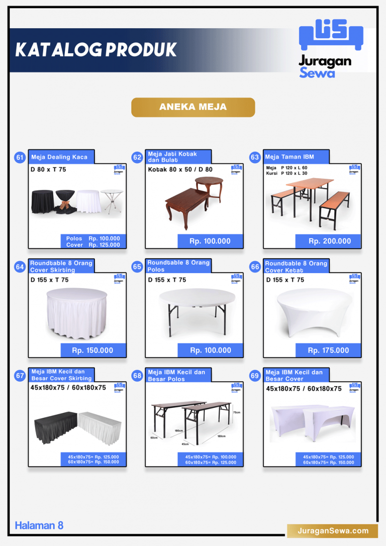 Tempat Sewa Kursi untuk Event Area Jakarta dan Tangsel 😊